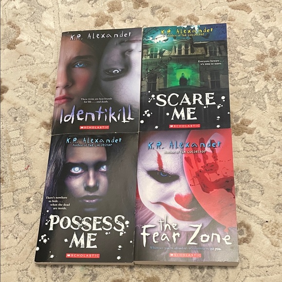 Scholastic | Other | Scholastic Kr Alexander Horror Book Collection ...